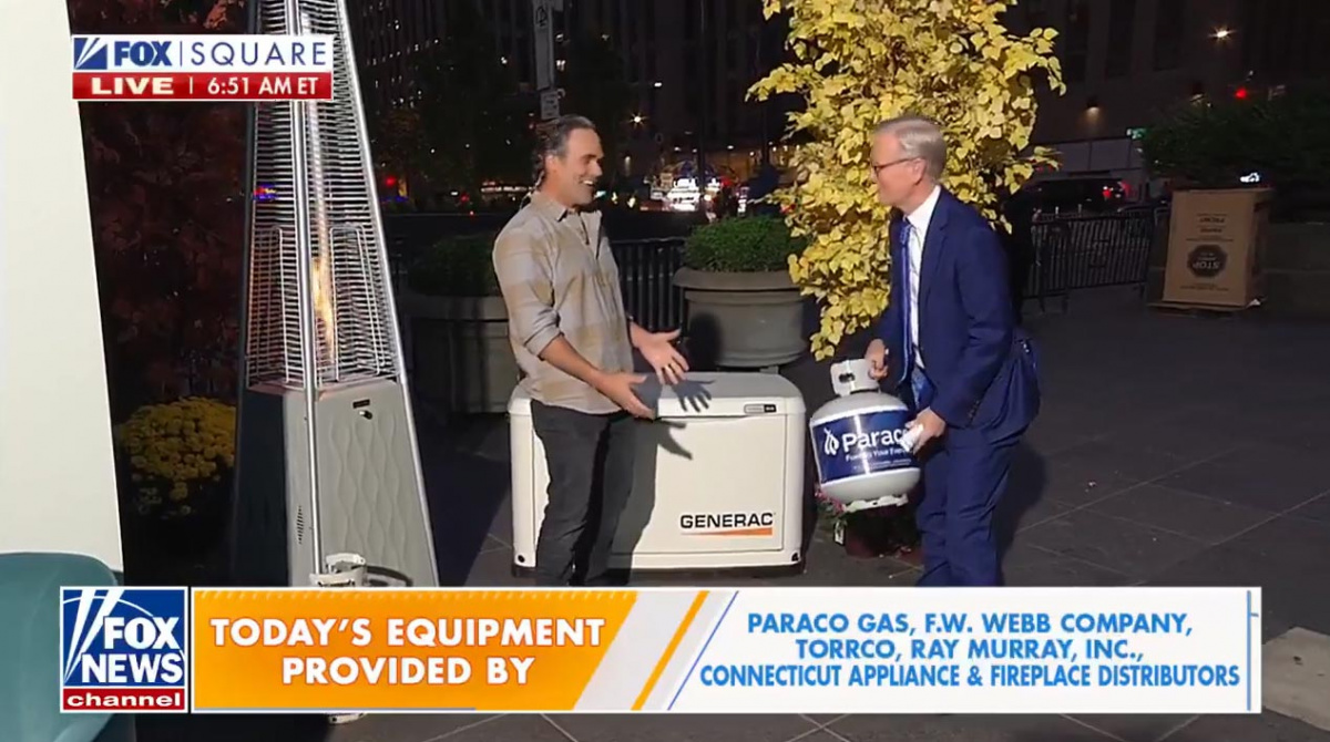 Paraco Gas Showcases Power of Propane on Fox & Friends and Fox Weather ...