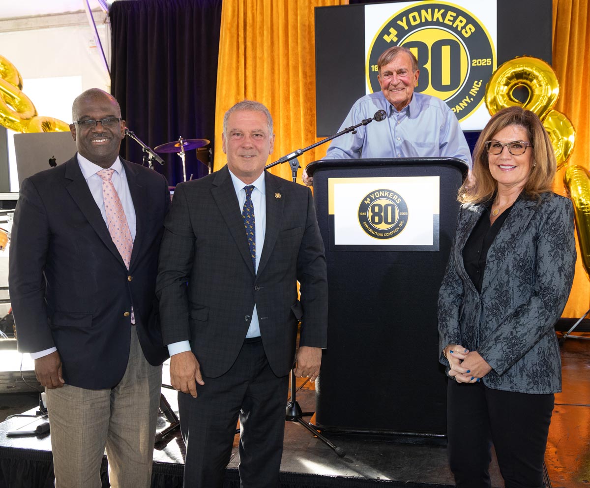 Yonkers Contracting Company Commemorates 80th Anniversary with Joyous ...